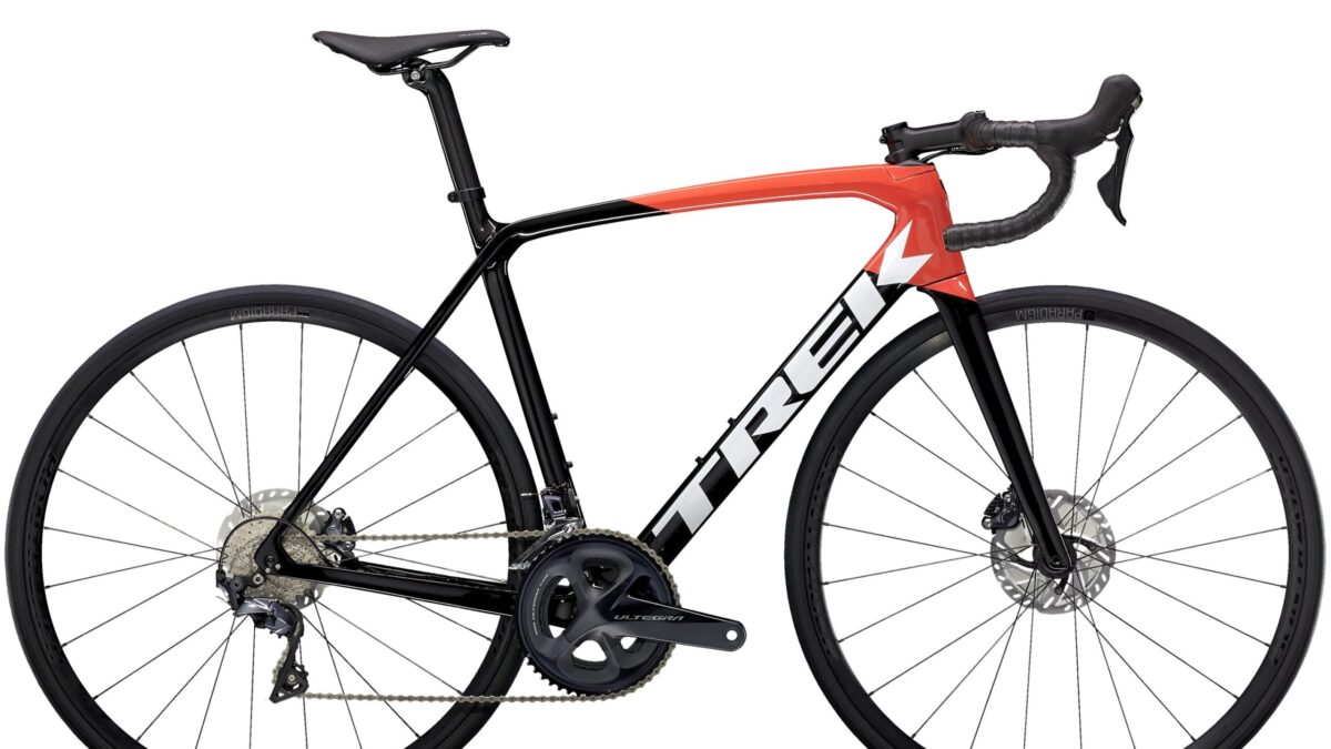 Emonda SL 6 Disc 58 Trek Black Radioactive Red Hummi Bikes Bicycle Store